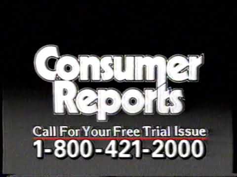 1990 Consumer Reports Magazine Tv Commercial Youtube