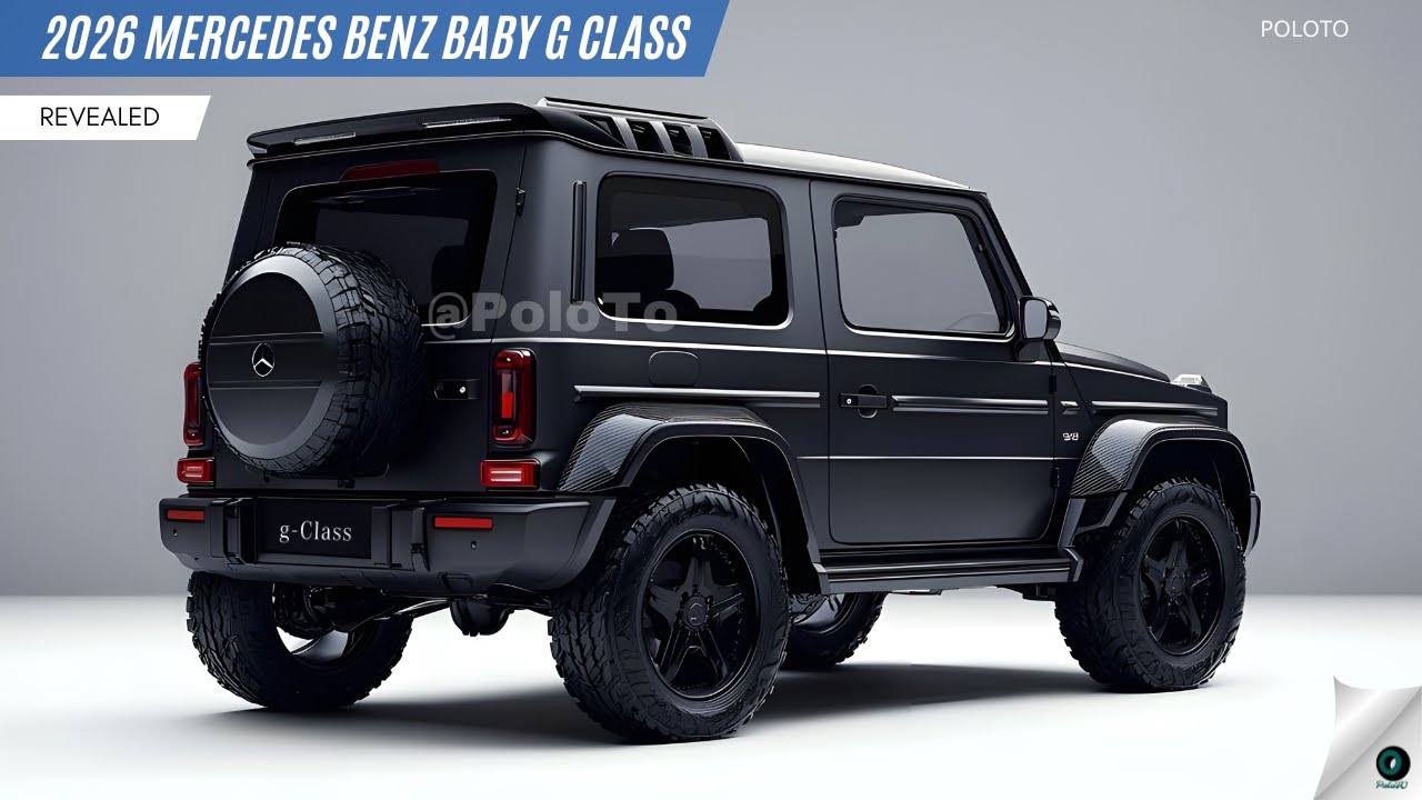New 2026 Mercedes Benz Baby G Class Unveiled A Small Version Of The