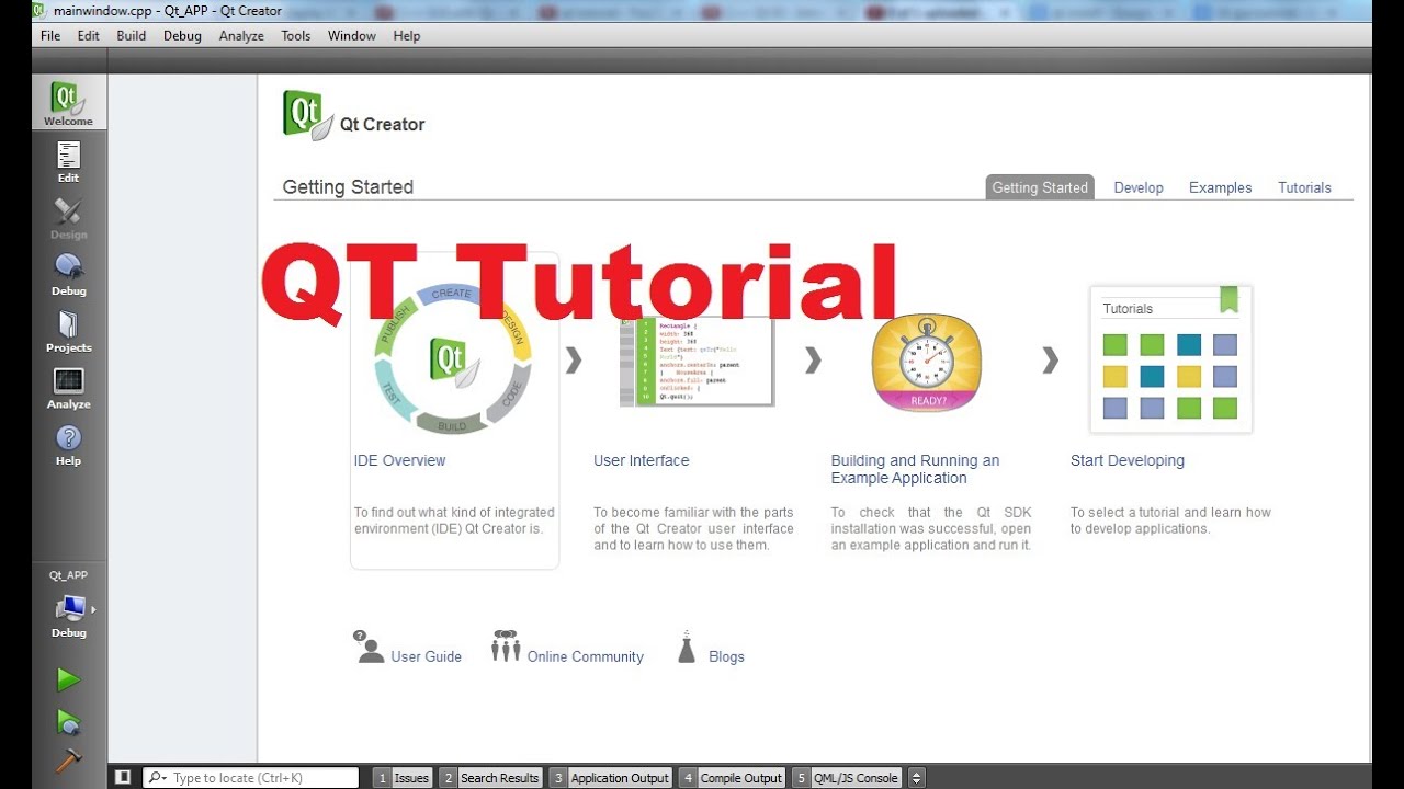 Qt C Gui Tutorial 1 Installing Qt Sdk Youtube