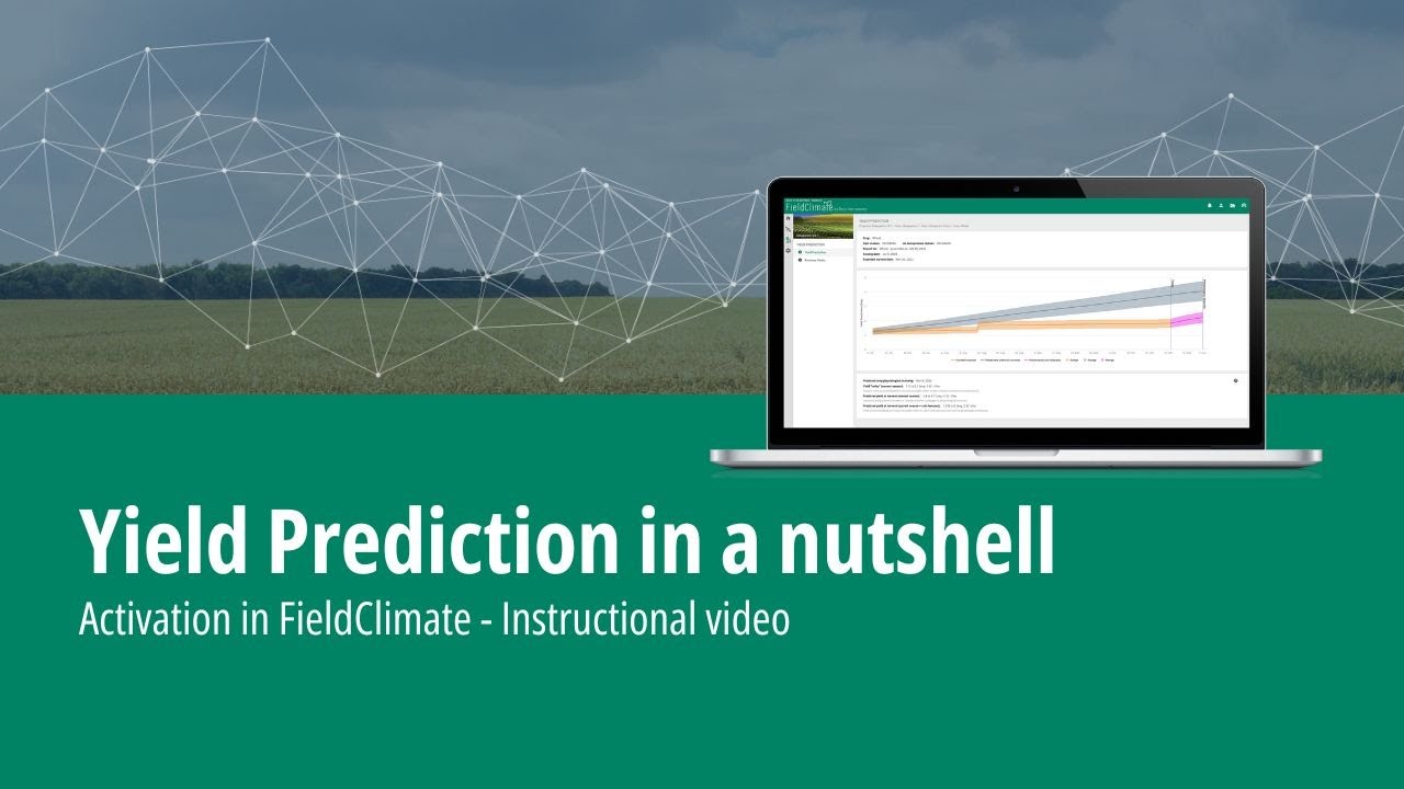 Yield Prediction In A Nutshell Youtube