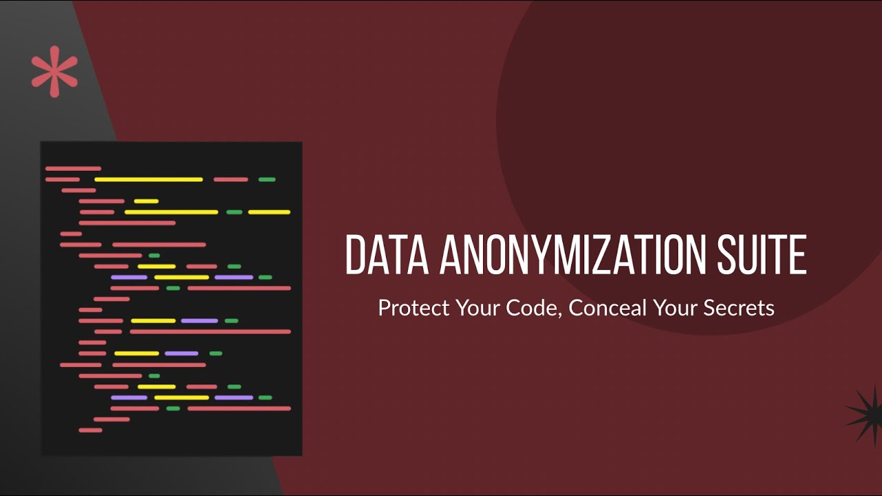 Code Obfuscation Database Anonymization Demo Youtube
