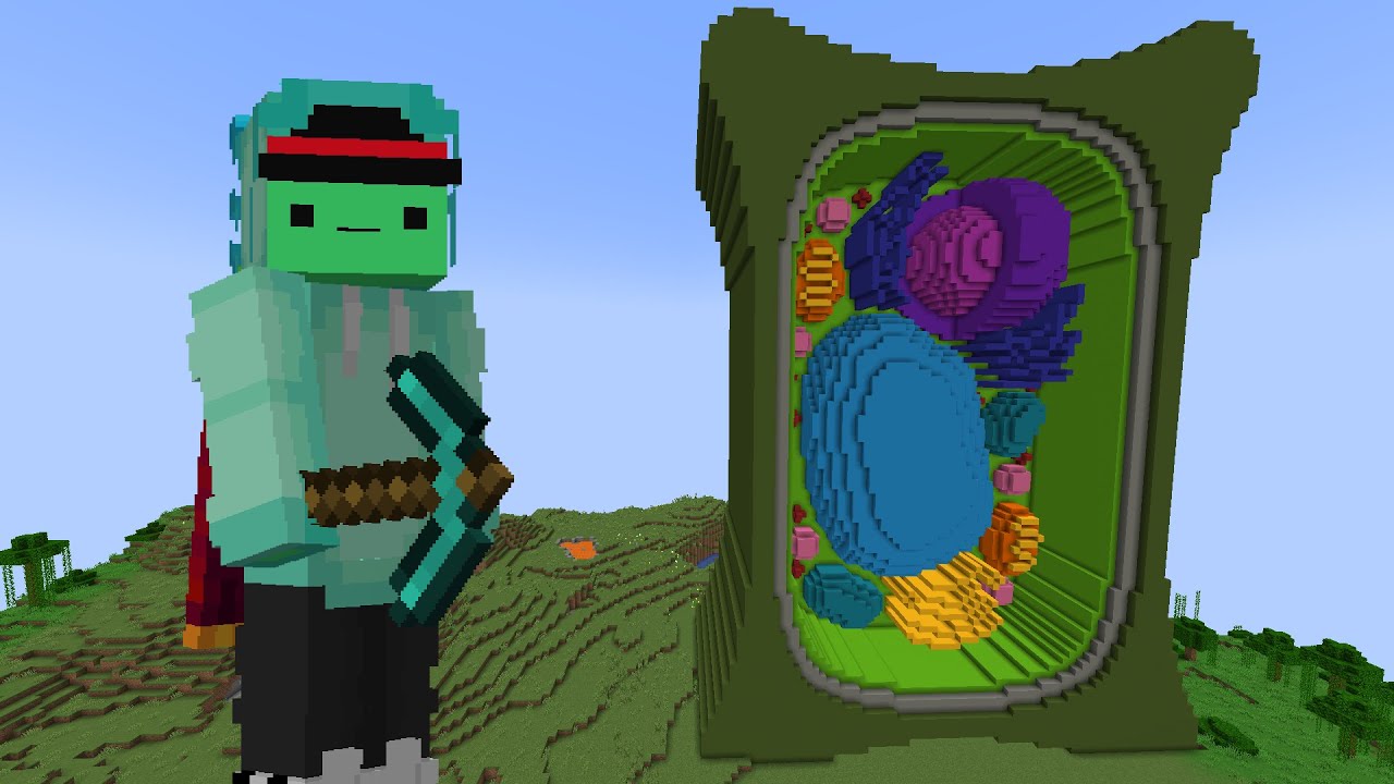 I Built My Science Project In Minecraft Youtube