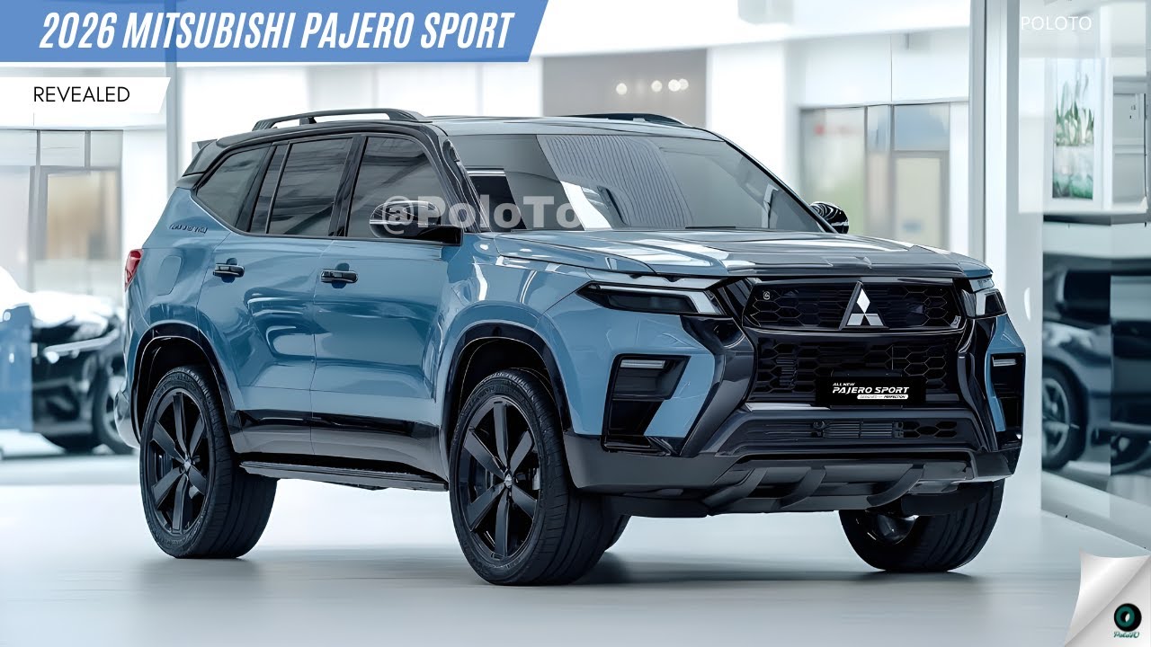 2026 Mitsubishi Pajero Sport Revealed Marking A New Chapter For This