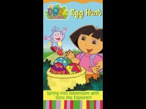 Opening To Dora The Explorer Dora S Egg Hunt 2004 Vhs Youtube