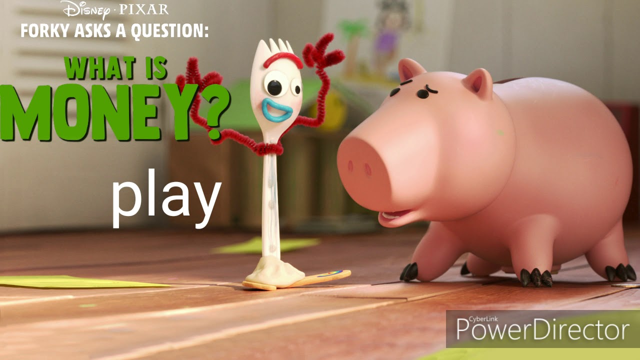 Forky Asks A Question What Is Money Dvd Menu Youtube
