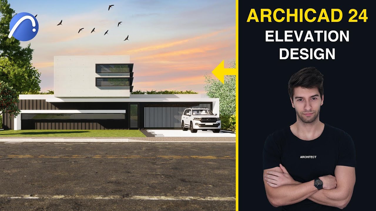 Archicad 24 3x Elevations In 45 Minutes Tutorial Youtube