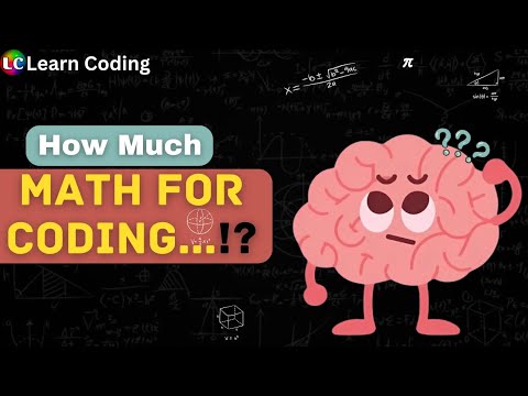 How Much Maths Is Needed For Coding Learn Coding Youtube