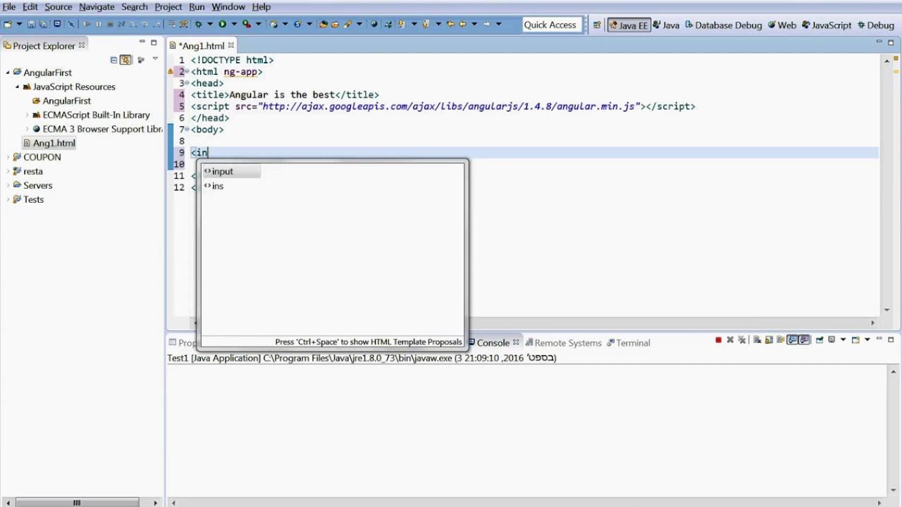 Print Text To The Screen Angularjs Youtube