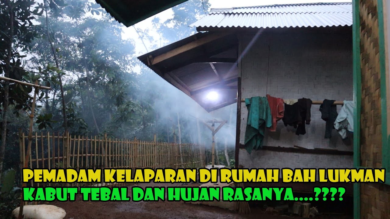 Pemadam Kelaparan Di Suasana Hujan Gerimis Kampung Terasa Lebih Syahdu