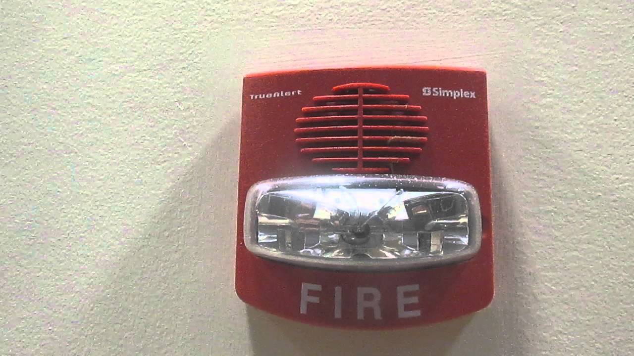 Simplex 4100u Truealert Youtube