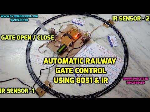 Svsembedded 9491535690 7842358459 Automatic Railway Gate Control