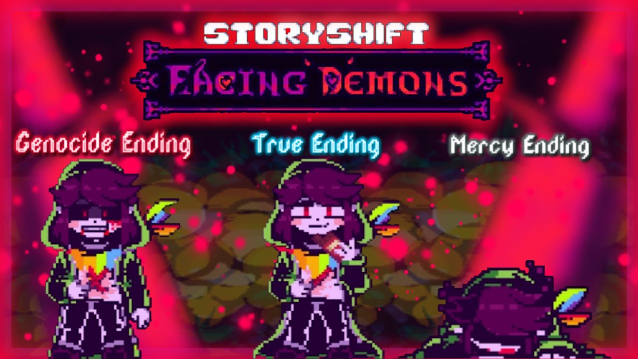 Storyshift Facing Demons Chara Fight Undertale Fangame True