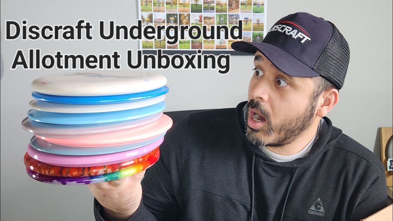 Mail Call Unboxing Discraft Underground Allotment Youtube