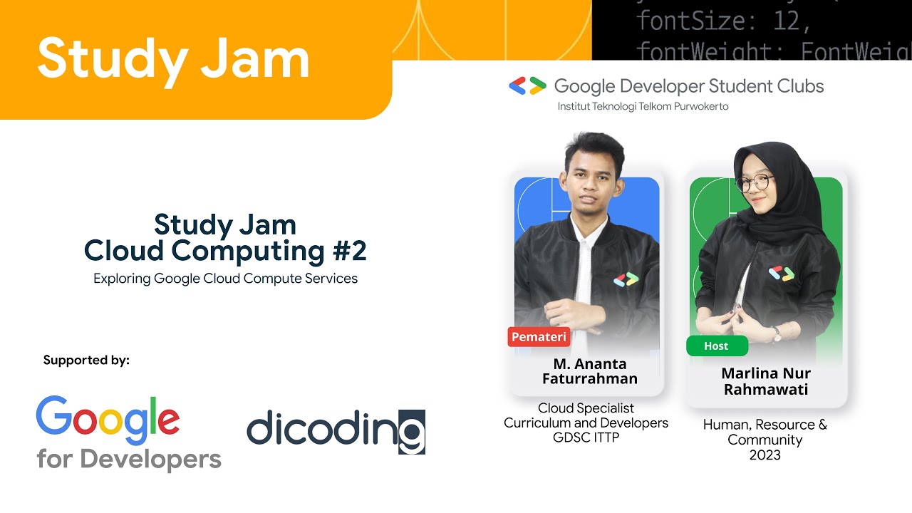 Study Jam Cloud 2 Exploring Google Cloud Compute Services Youtube