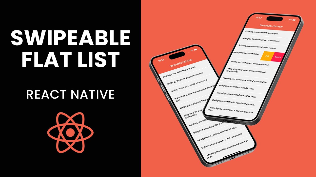Swipeable List In React Native Interactive Ui With Swipe Gestures