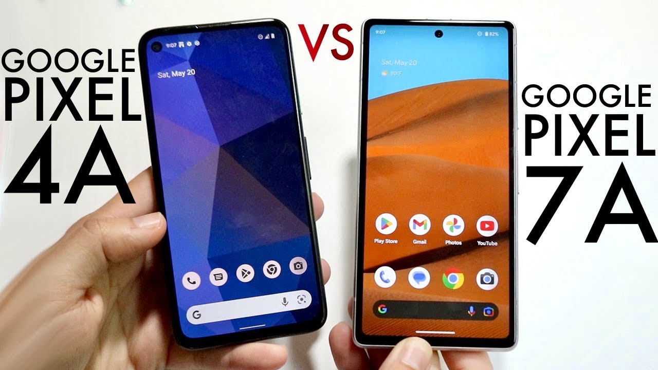 Google Pixel 7a Vs Google Pixel 4a Comparison Review Video