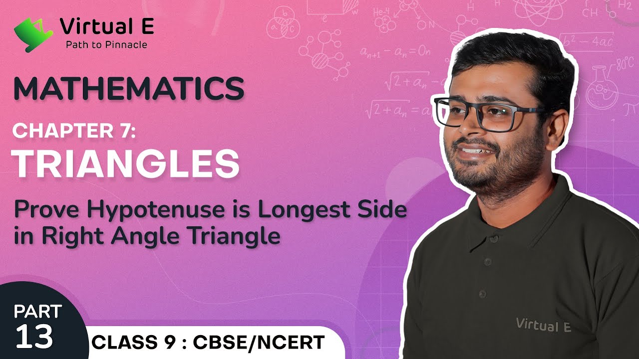 Is The Hypotenuse Always The Longest Side Here S The Proof