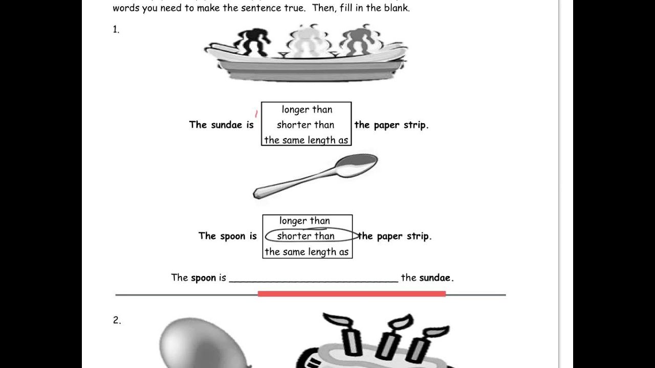 Grade 1 Module 3 Lesson 2 Homework Youtube