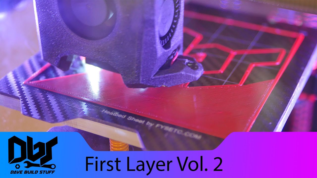How To Get The Perfect First Layer On Your 3d Prints Volume 2 Youtube