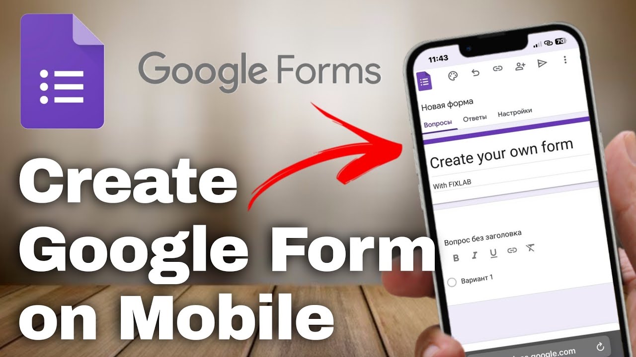 How To Create A Google Form On Mobile Step By Step Tutorial Youtube