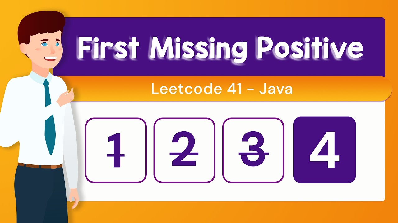First Missing Positive Leetcode 41 Java Youtube