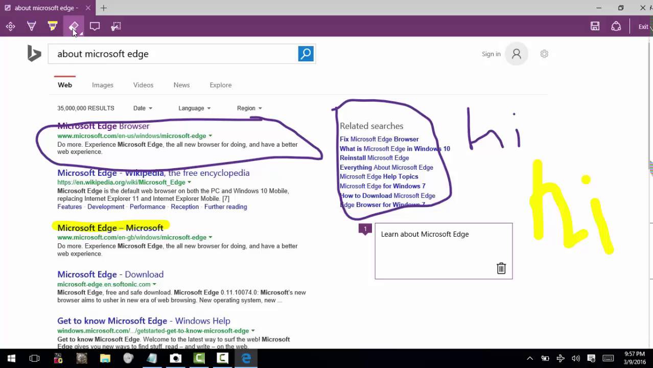 Microsoft Edge Tutorial Youtube