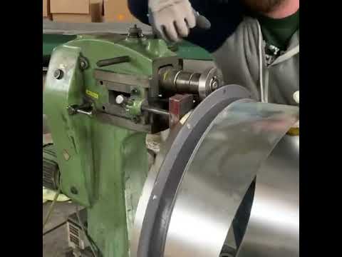 Empire Rotary Machine Running Vanstone Flange Youtube