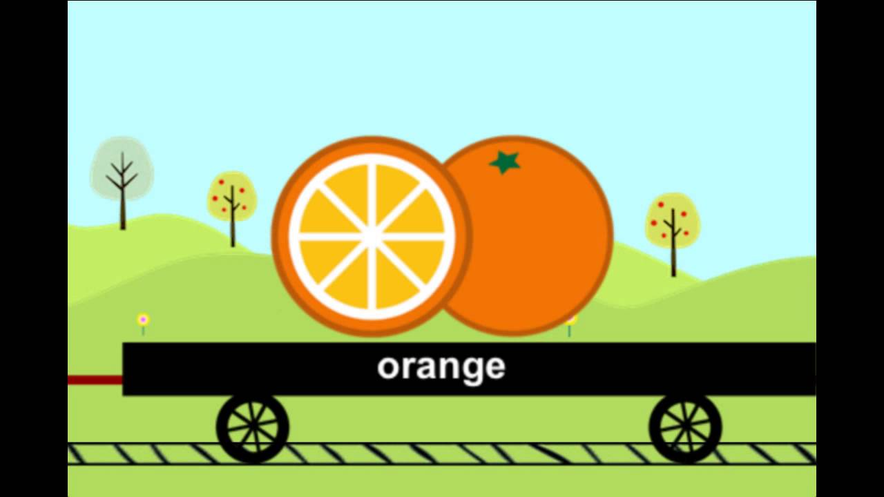 The Fruit Train From Kidztrainz Youtube