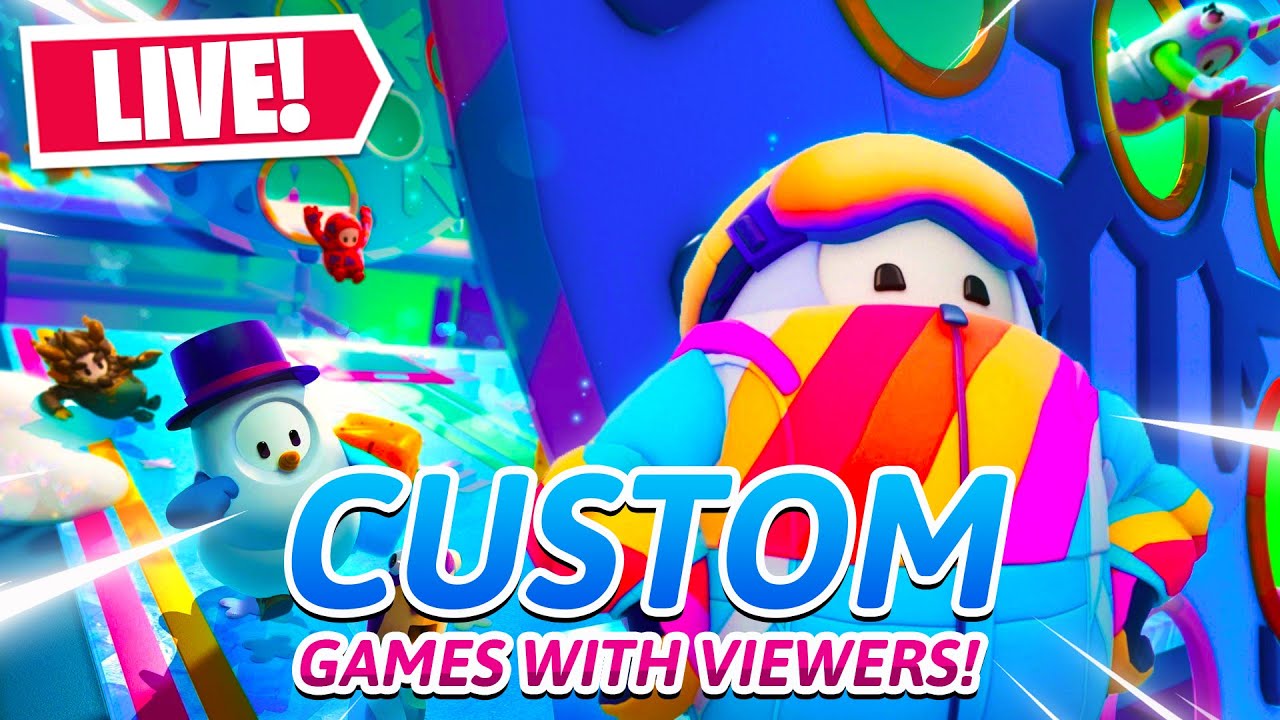 Fall Guys Custom Games With Viewers Live Youtube