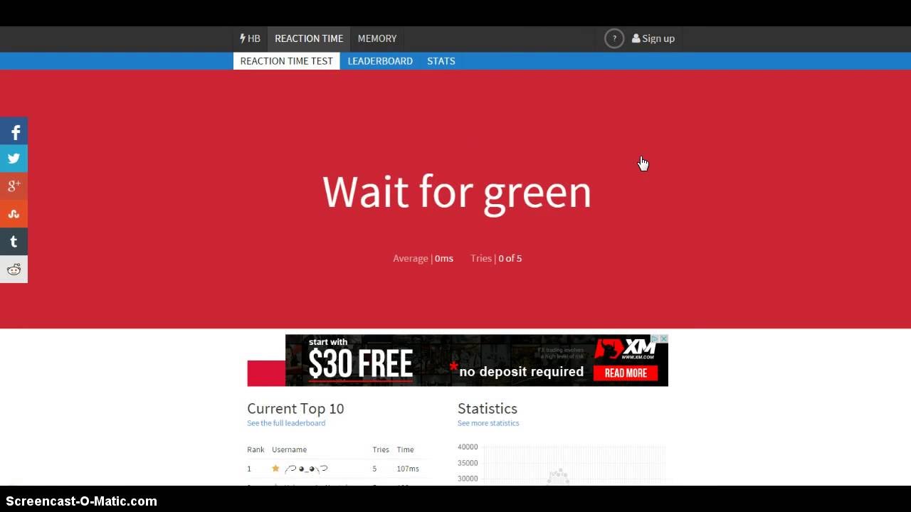 Human Benchmark Test Your Brain Youtube