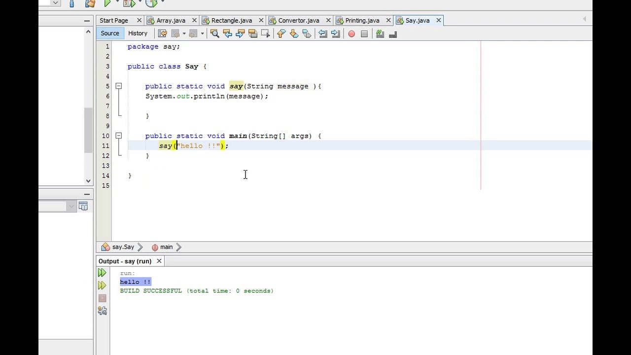 Parameter Passing By Value Java Youtube