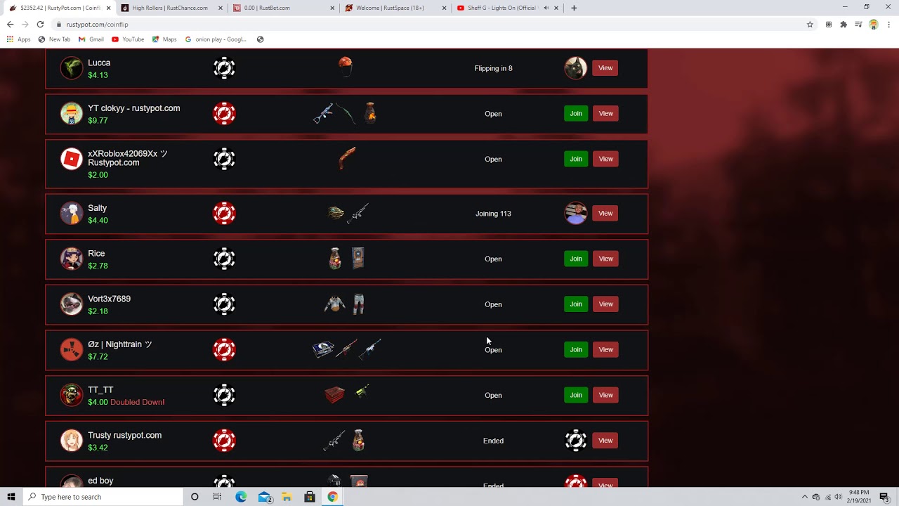 Rustypot Rustchance Gambling 2 Youtube