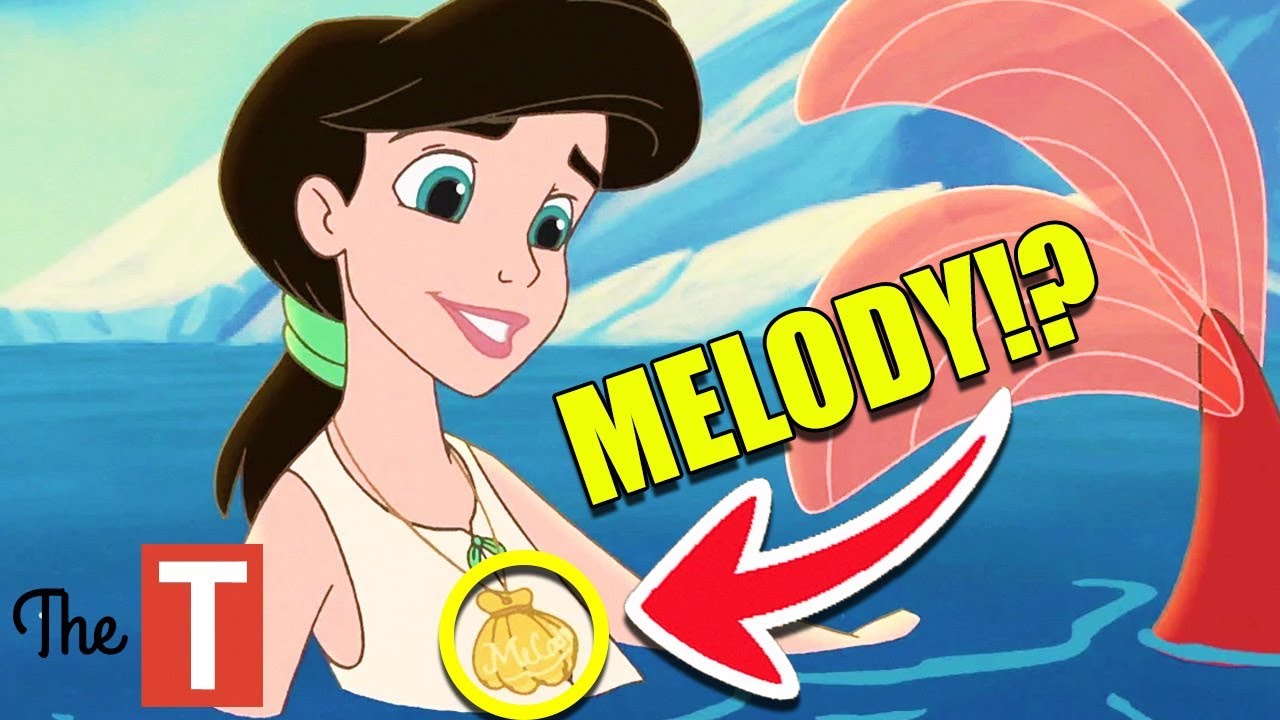 Everything You Forgot About Melody From Little Mermaid 2 Youtube