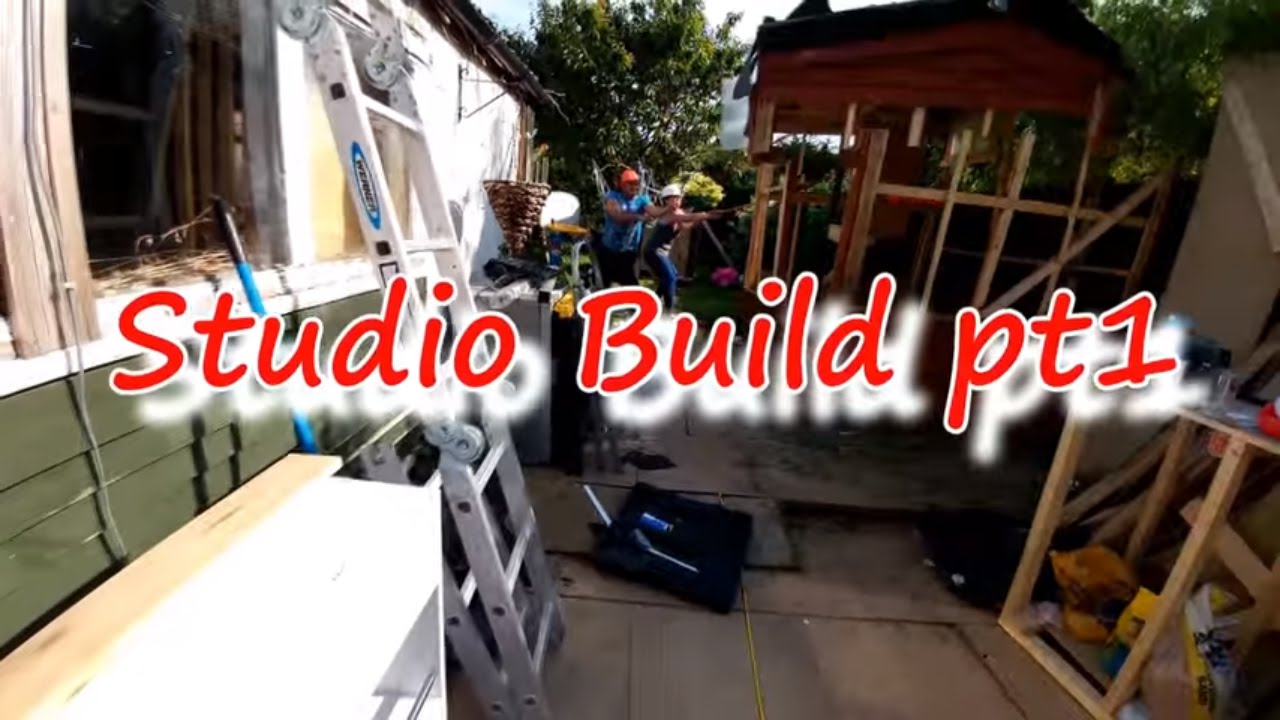 Making A Shed Recording Studio Transformation Youtube