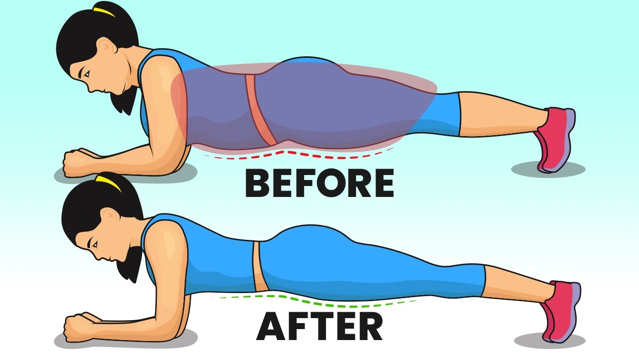 Plank Exercise Before And After 30 Plank Variations For Six Pack Abs