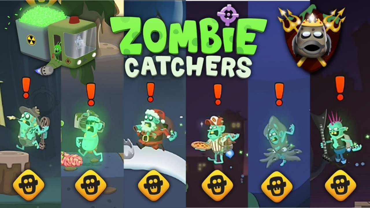 Zombie Catchers All Platinum Zombies Hunt Zombiecatchers Gaming