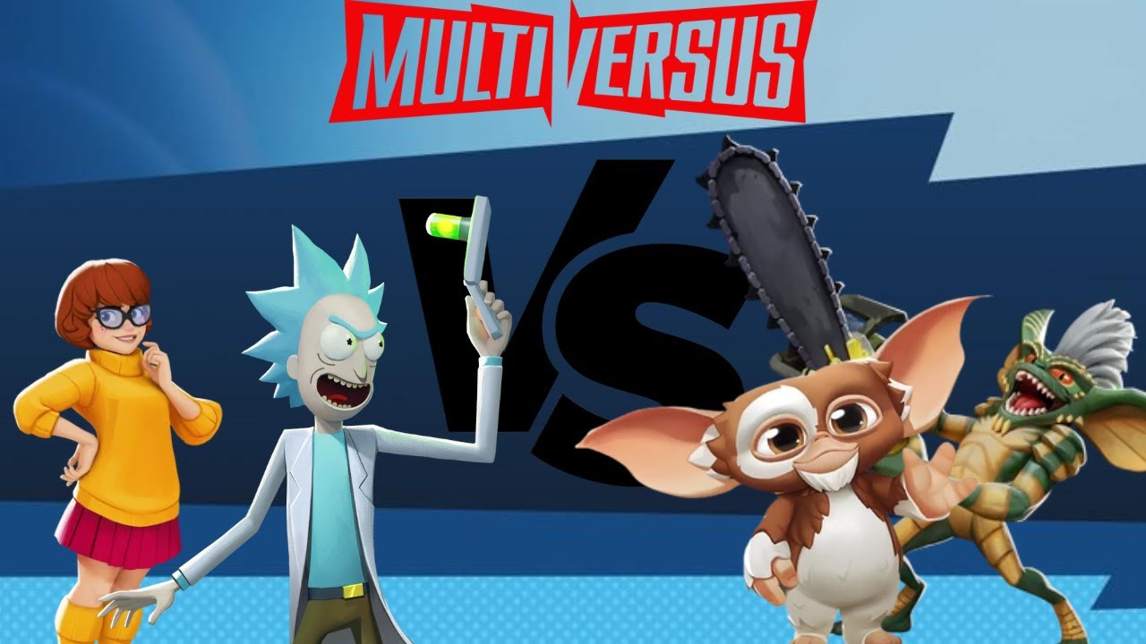 Velma Rick Vs Gizmo Stripe Multiversus Gameplay Youtube