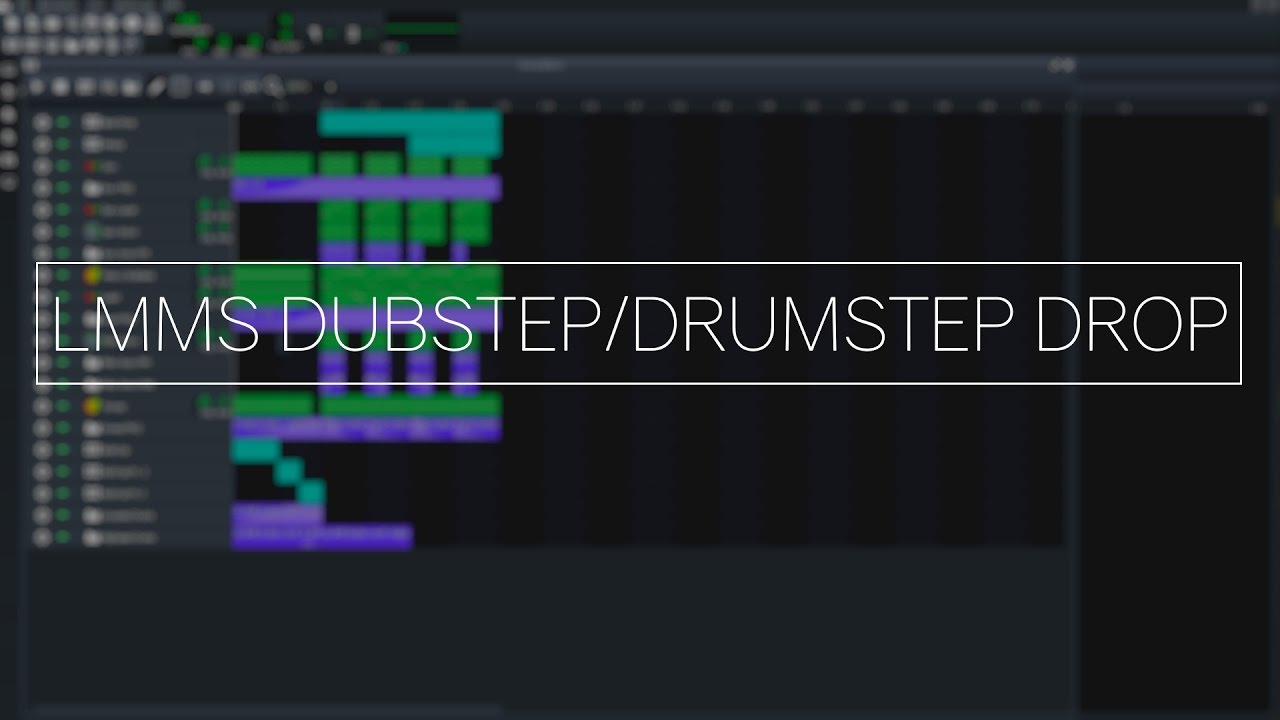 Lmms Dubstep Drumstep Drop Youtube