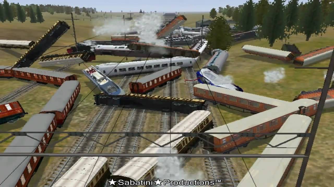 Have You Seen The Most Extreme Crashes In Train Simulator Youtube