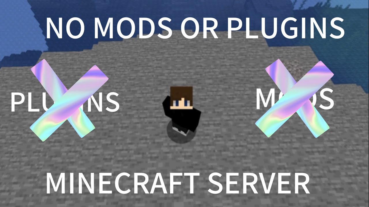 Minecraft Server No Mods Or Plugins Youtube