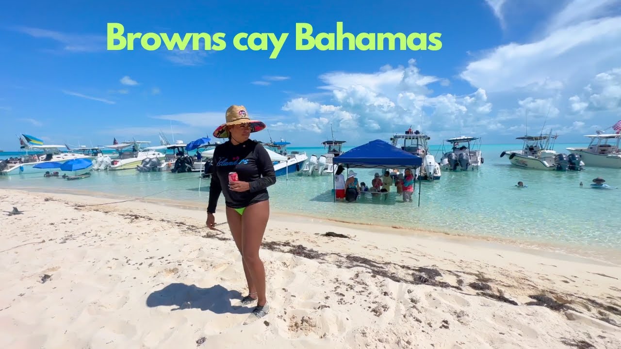 Browns Cay Exploring New Island In Bahamas Youtube