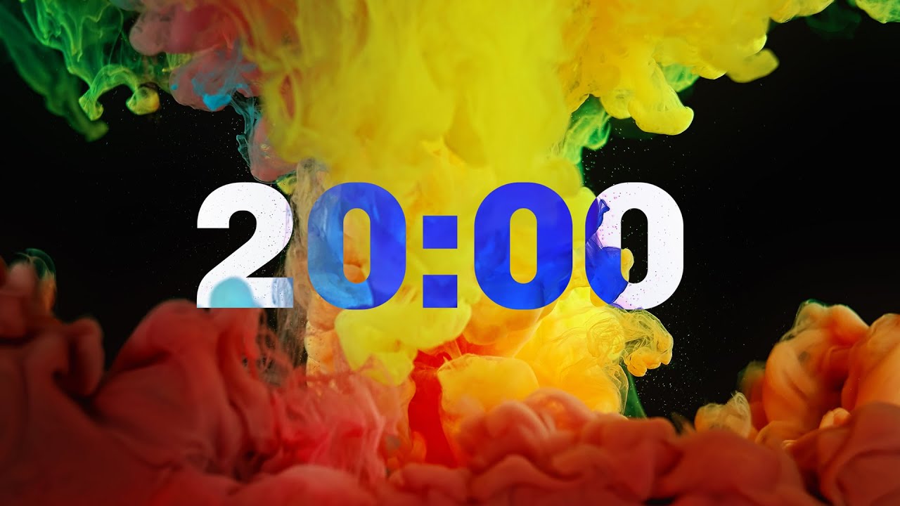 20 Minute Relaxing Timer Youtube