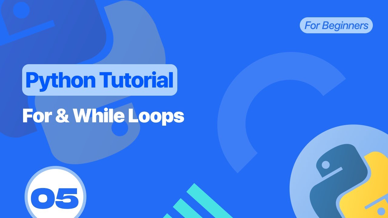 For While Loops Fizzbuzz Python Tutorial For Beginners 5 Youtube