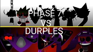 Phase 7 Vs Durple Version Incredibox Sprunki Horror Music Sprunki Man ...