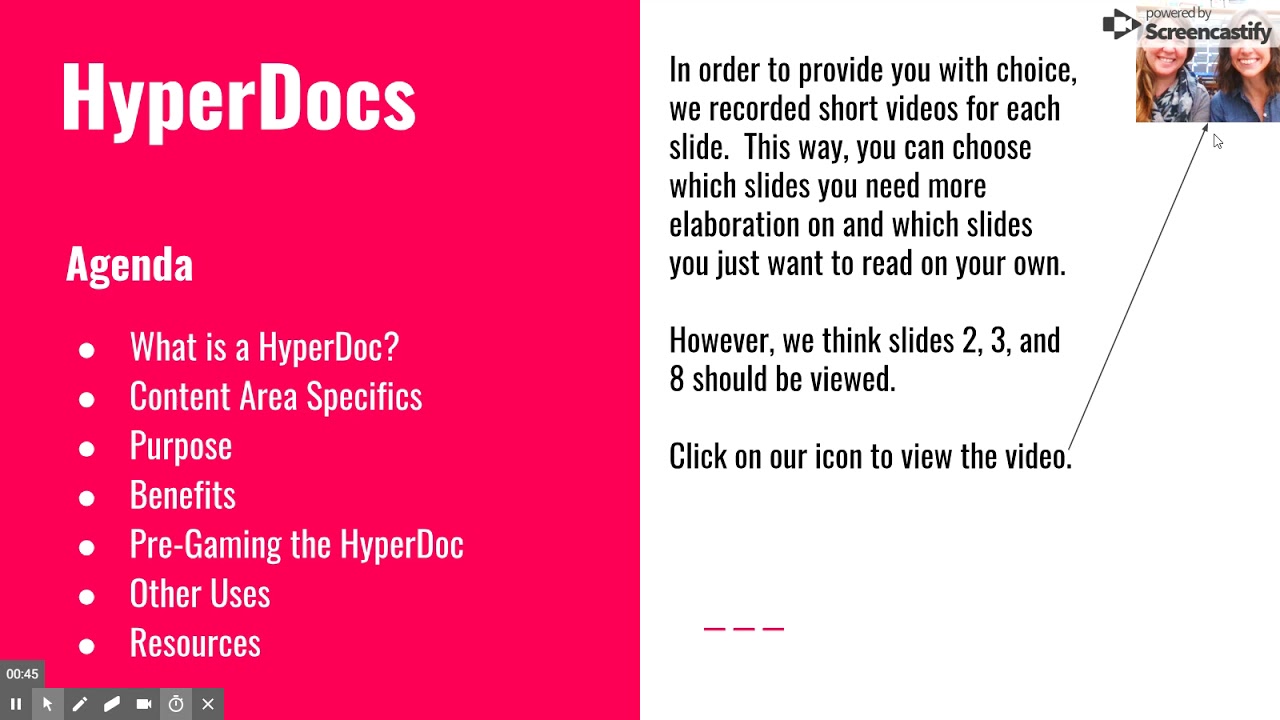 Opening Slide Hyperdocs Youtube