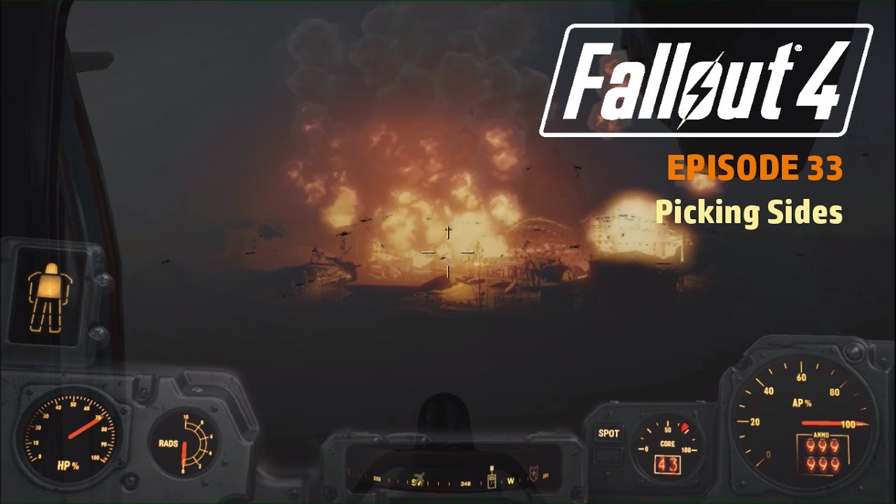 Picking Sides Part 33 Fallout 4 Gameplay Youtube