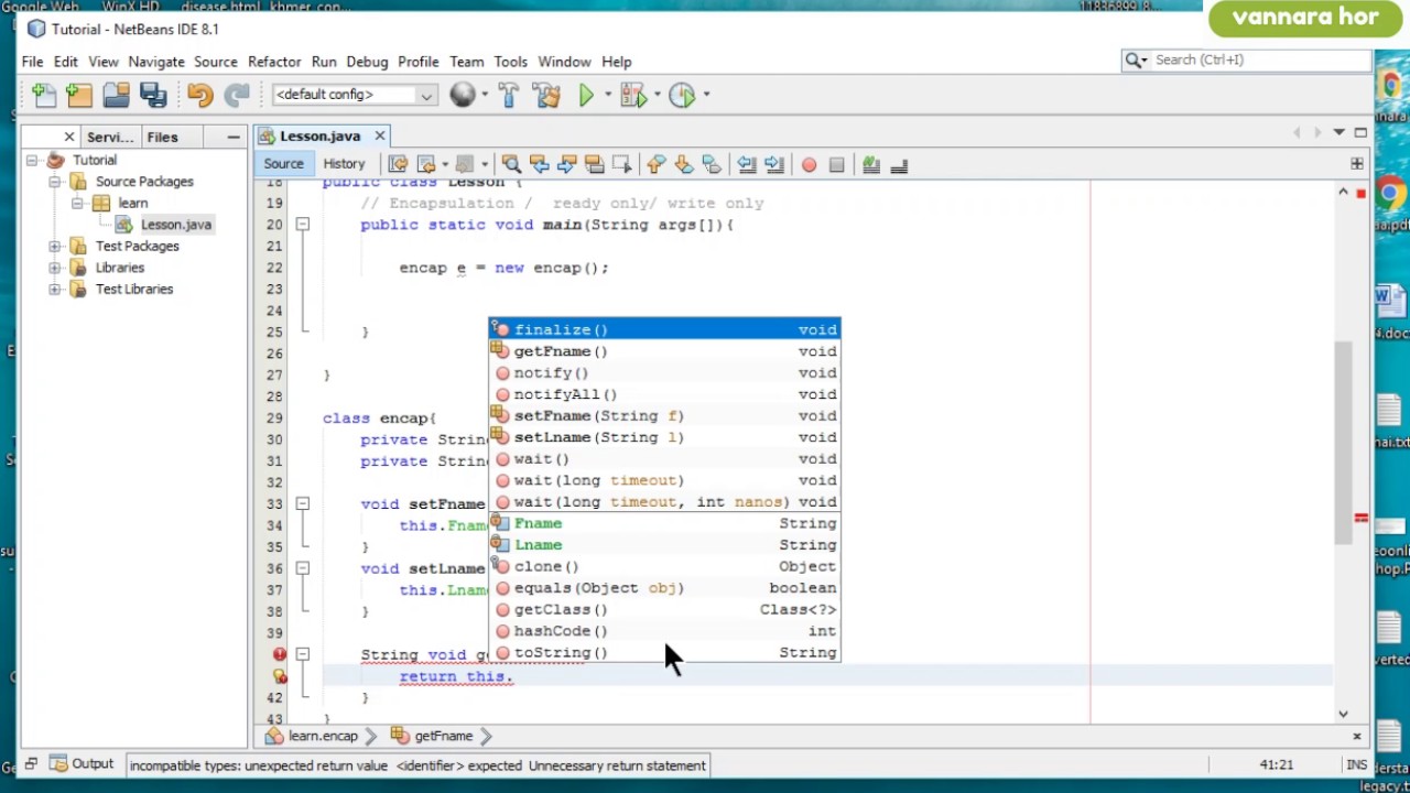 Encapsulation In Java With Example Java Point Tutorial