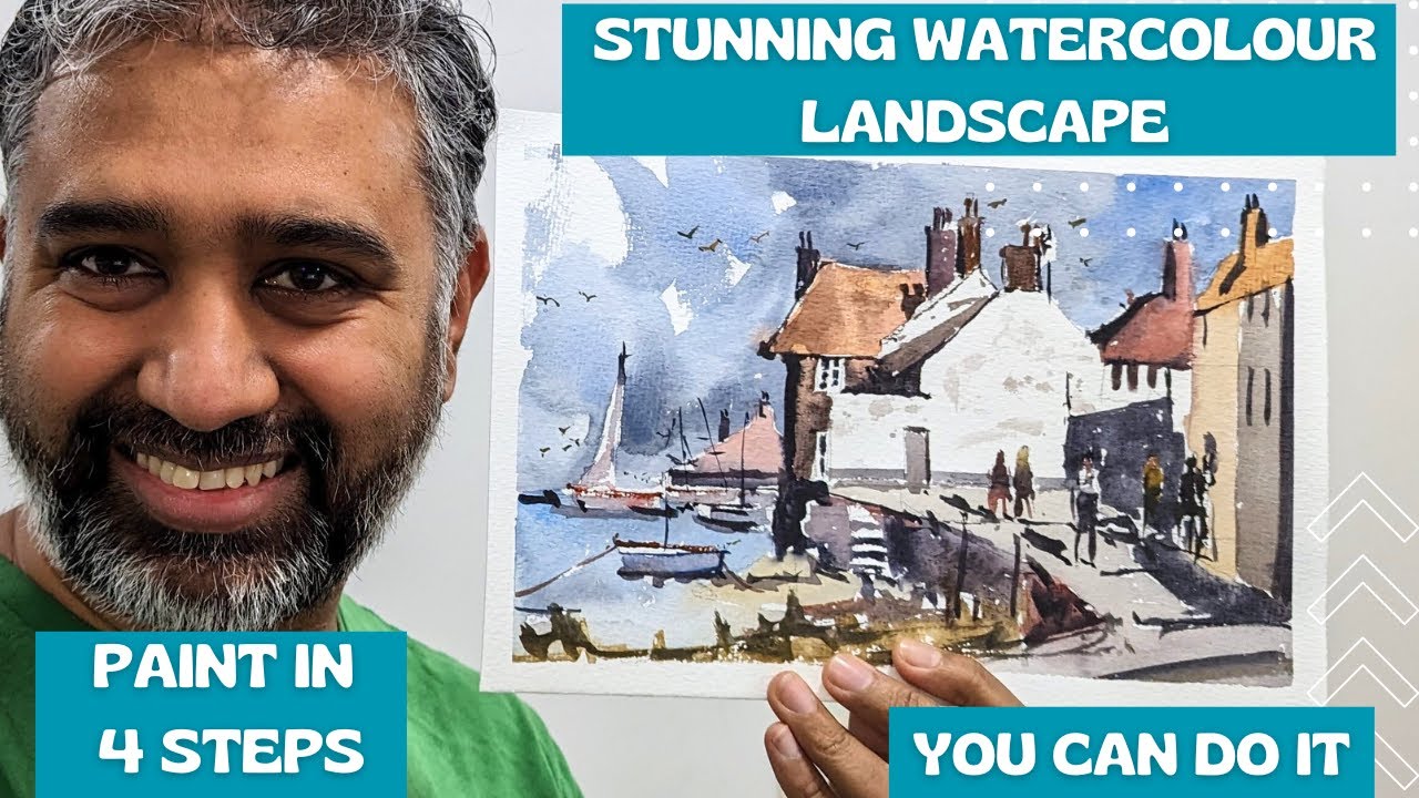 Mastering Watercolour Landscapes Tips Techniques And Tutorials Sea