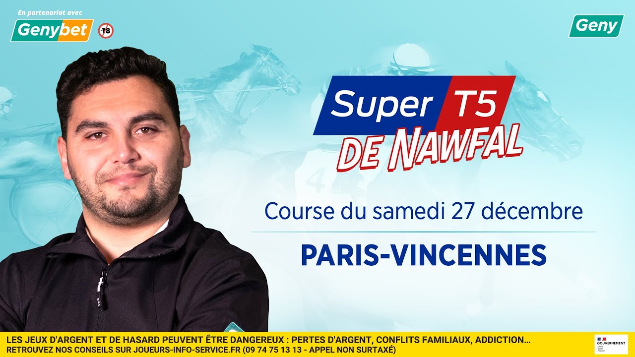 Le Prono Du Super Top 5 R1 C4 27 12 2025 A Paris Vincennes Youtube