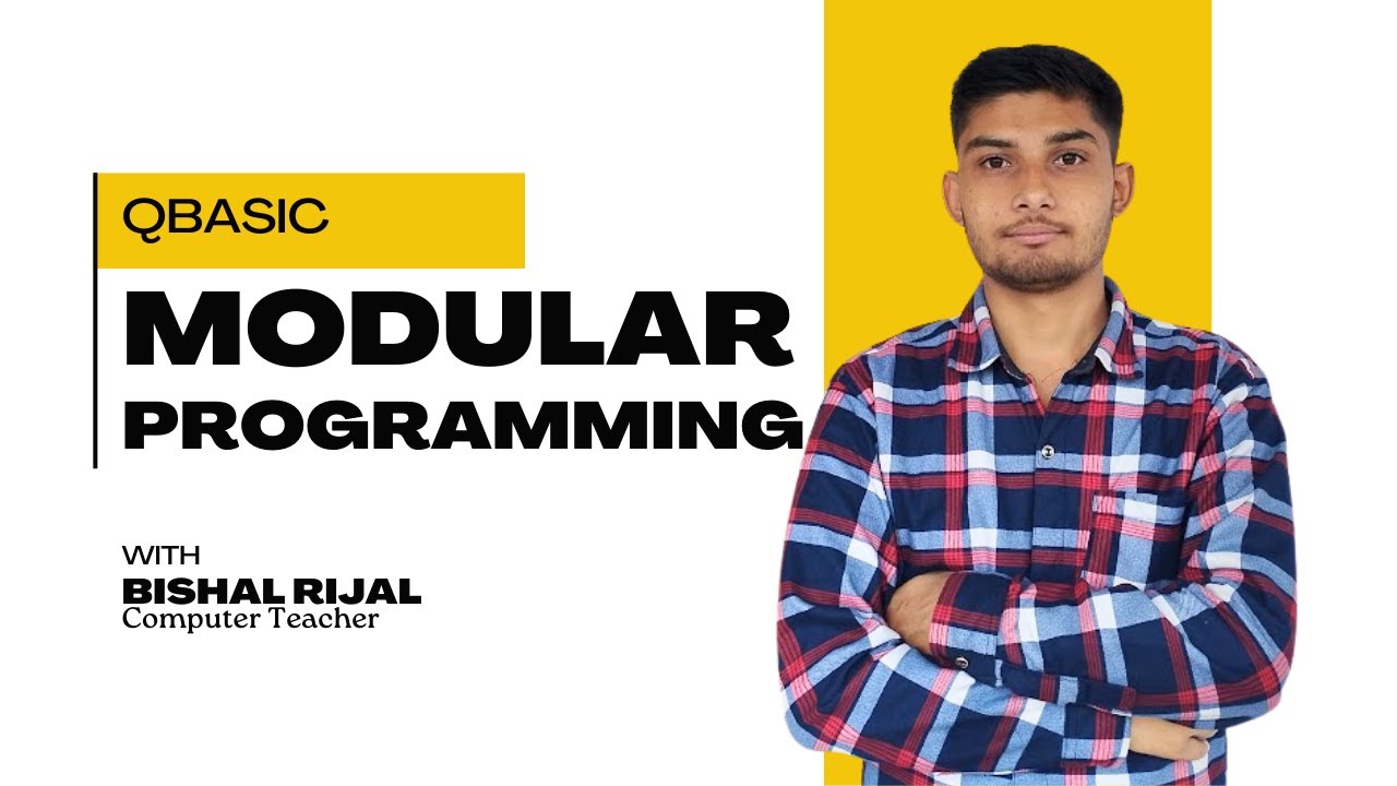 Modular Programming Day 3 Looping In Qbasic Youtube